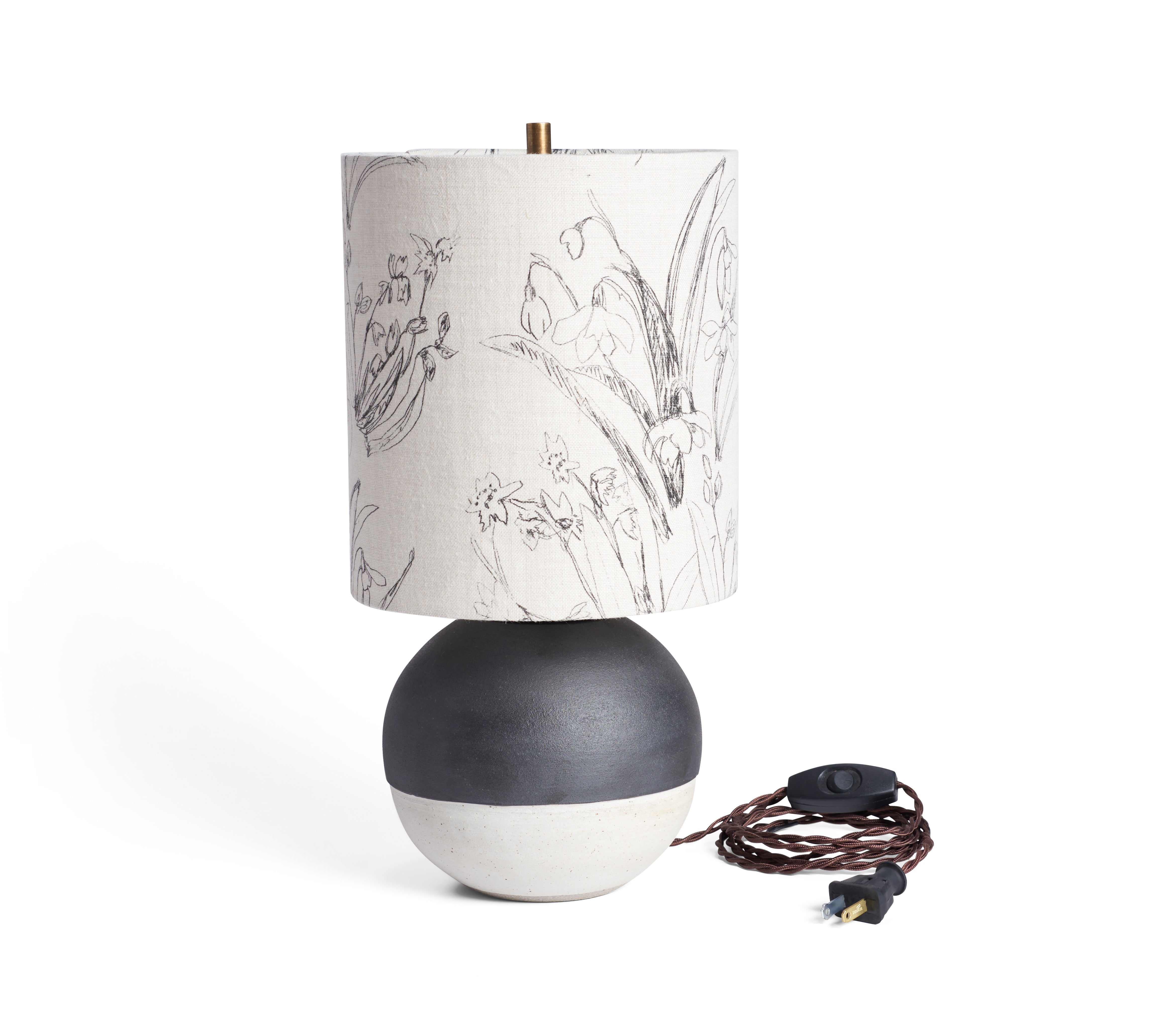 Mini Orb Lamp + Blueprint Shade – Stevie Howell